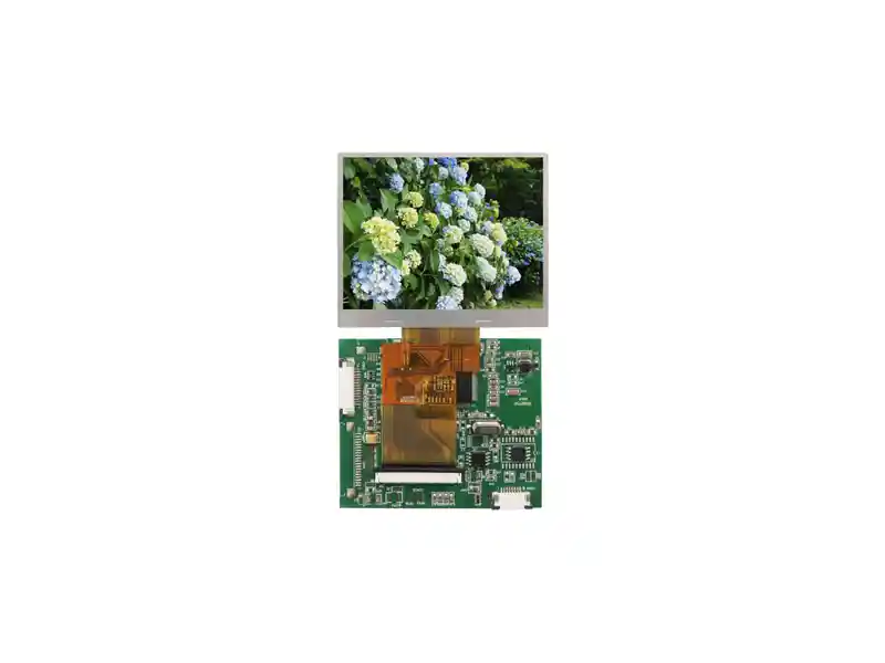 3.5 inch TFT LCD display with control panel