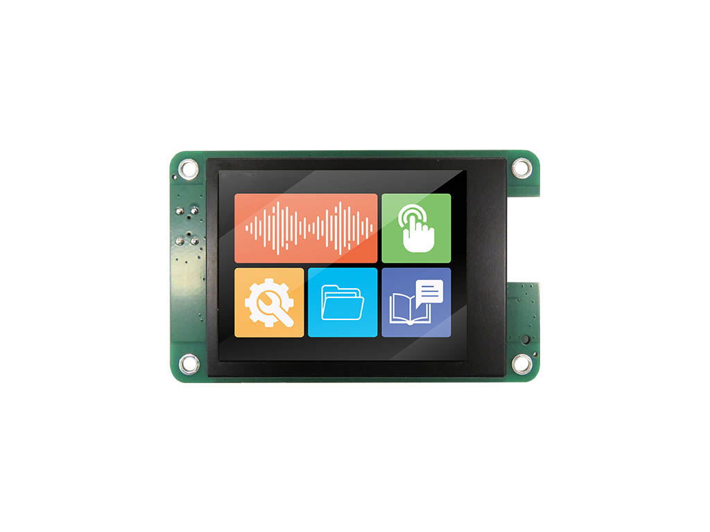 2.8 inch serial port smart display, UART interface integration