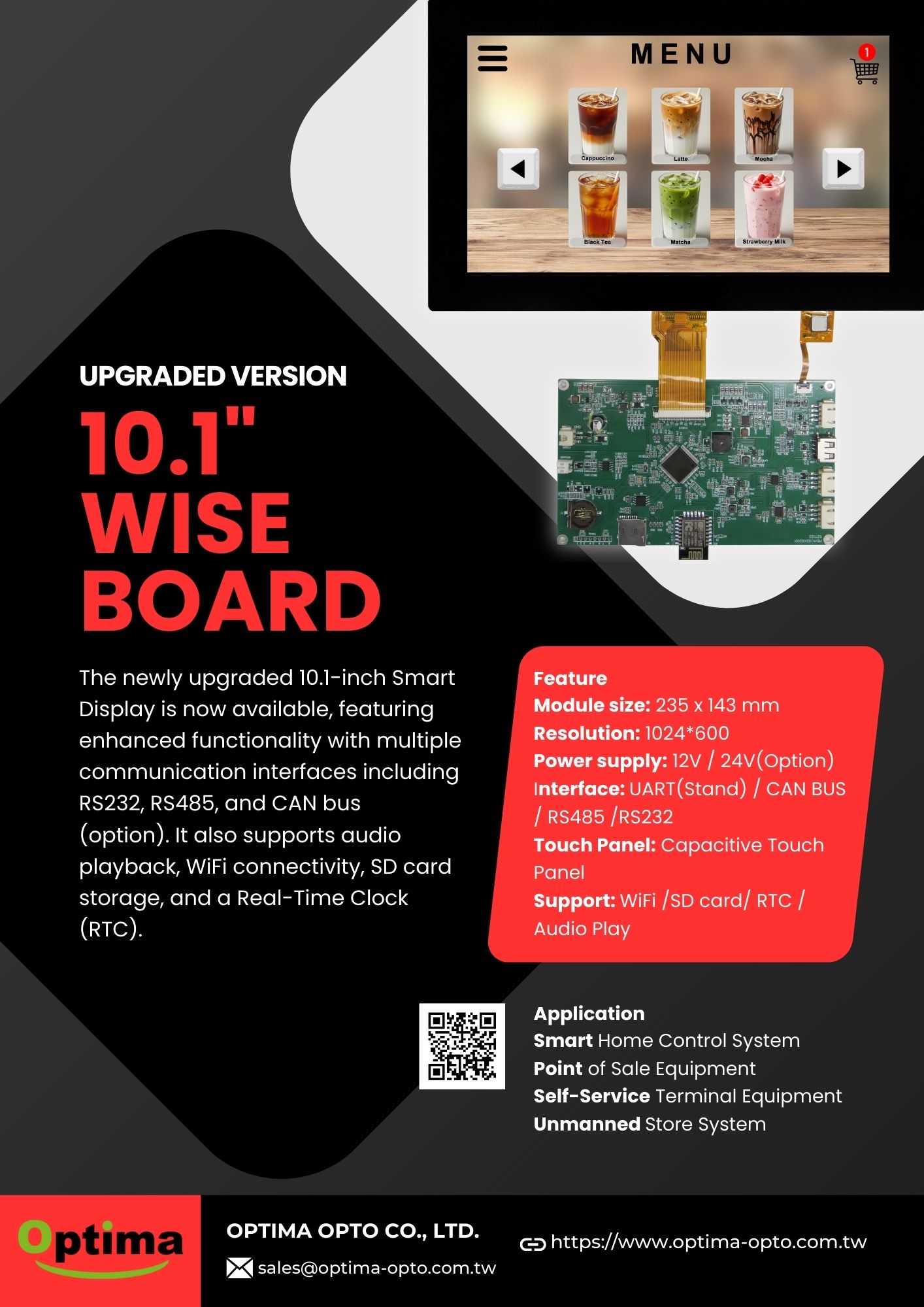OPTIMA-10.1 inch Wise Board